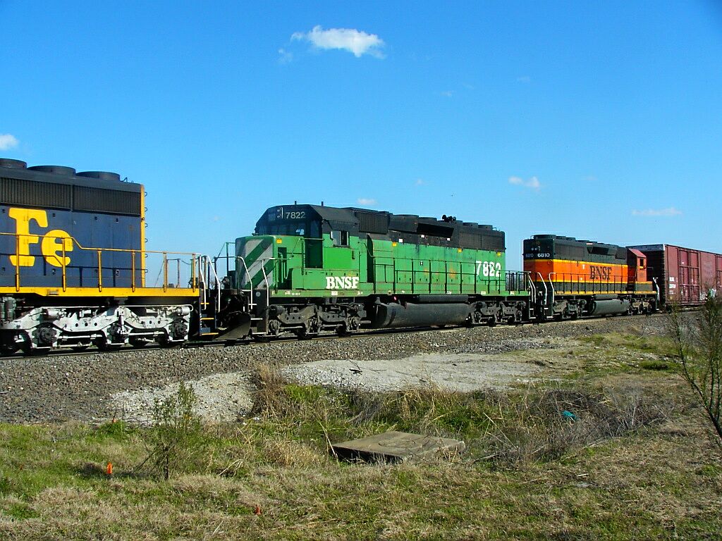 BNSF 7822